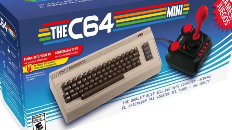 Commodore 64 Mini Coming To North America On October 9 - Game Informer