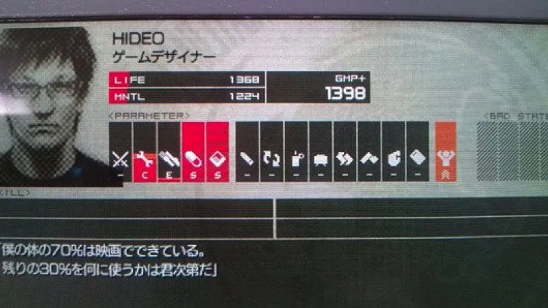 "Kojima is God" in MGS: Peace Walker - Game Informer