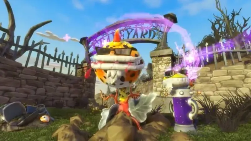 Chester Cheetah Leaves His Cheesy Fingerprints On Plants Vs. Zombies ...