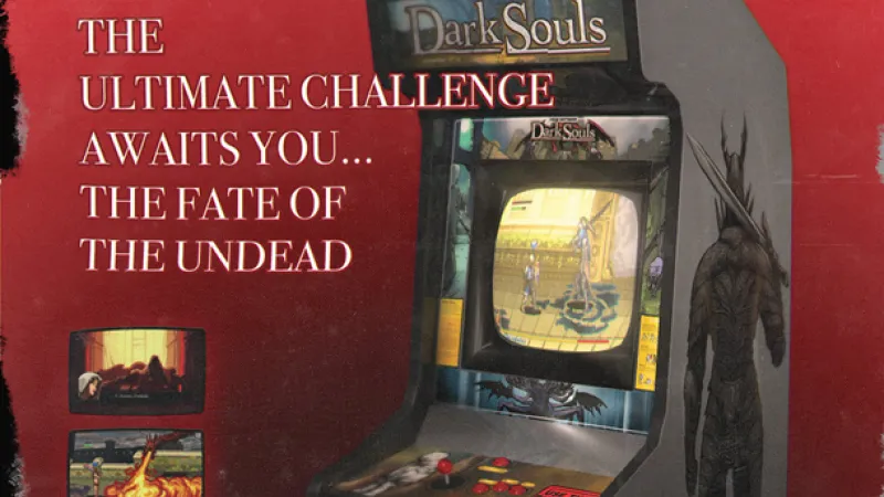 Dark Souls Imagined As An Arcade Cabinet - Game Informer