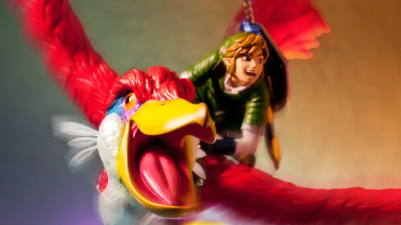 First 4 Figures Reveals Link On Loftwing Figure From Skyward Sword ...