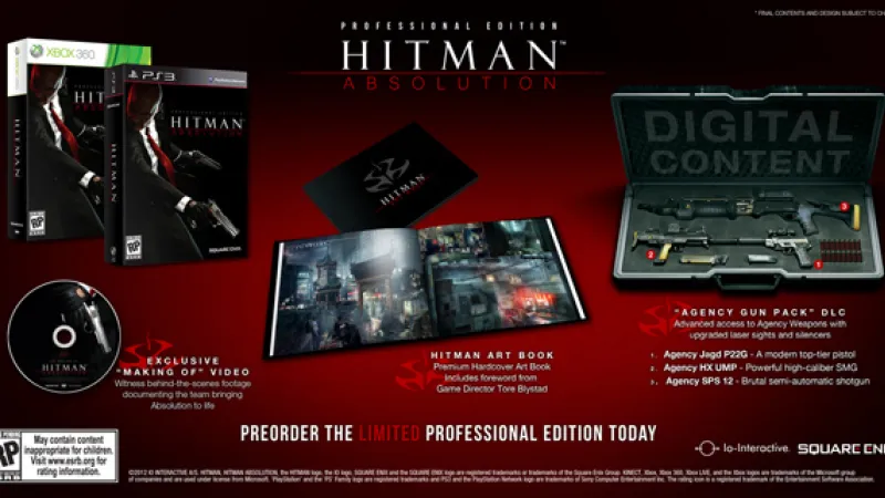Hitman: Absolution Is Getting A Collector's Edition And Pre-Order ...