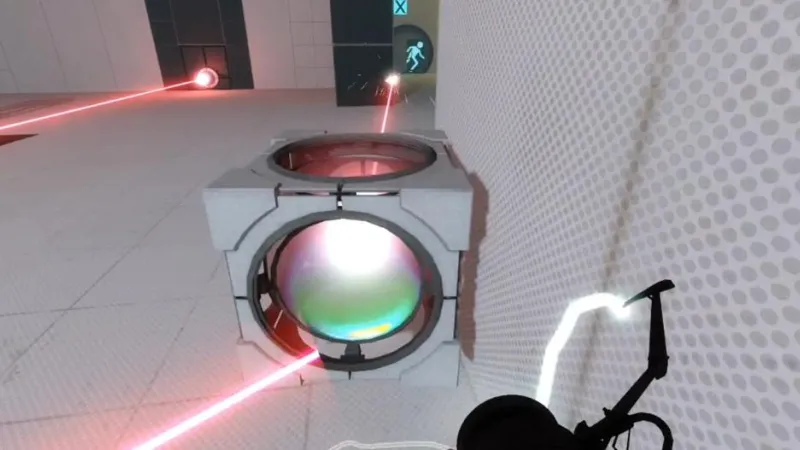How To Solve A Portal 2 Test Chamber Without Portals - Game Informer