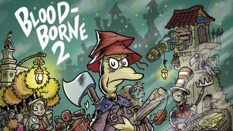 Making Game Infarcer’s Bloodborne 2 Cover - Game Informer
