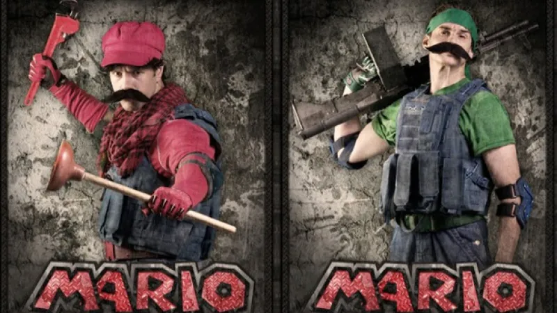 Mario Gets Caught Up In Some Modern Warfare - Game Informer