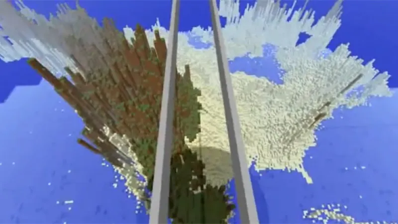 Minecraft User Creates Scale Model Of Earth - Game Informer