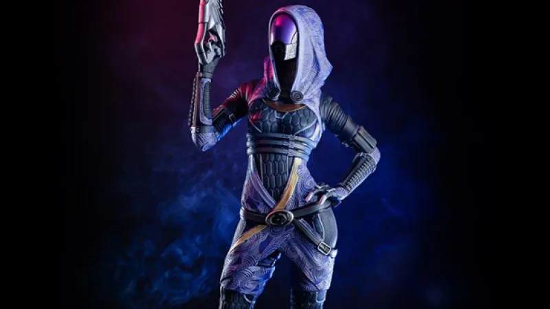 N7 Day Kicks Off With A New Mass Effect Tali Statue - Game Informer