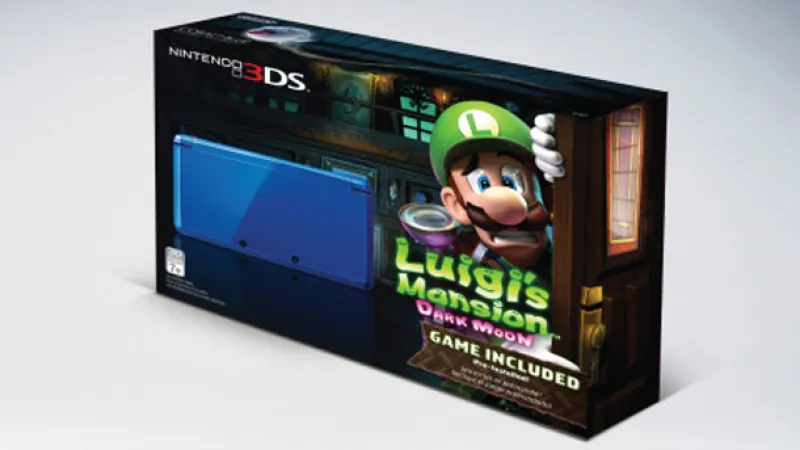 Nintendo Reveals Blue Luigi's Mansion 3DS Bundle - Game Informer