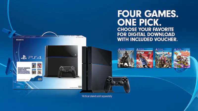 PlayStation 4 Holiday Bundle Gives You A Choice Of Four Games - Game ...
