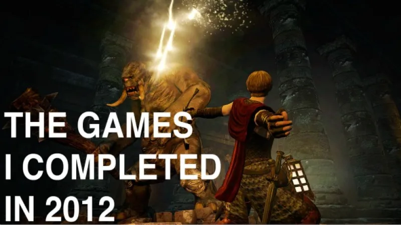 The Games I Completed In 2012 - Game Informer