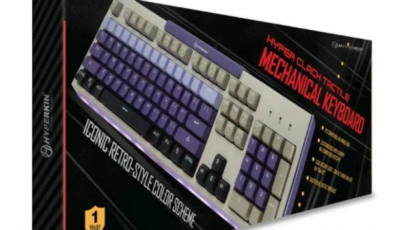 The Nostalgia Is Strong With This SNES Themed Keyboard - Game Informer