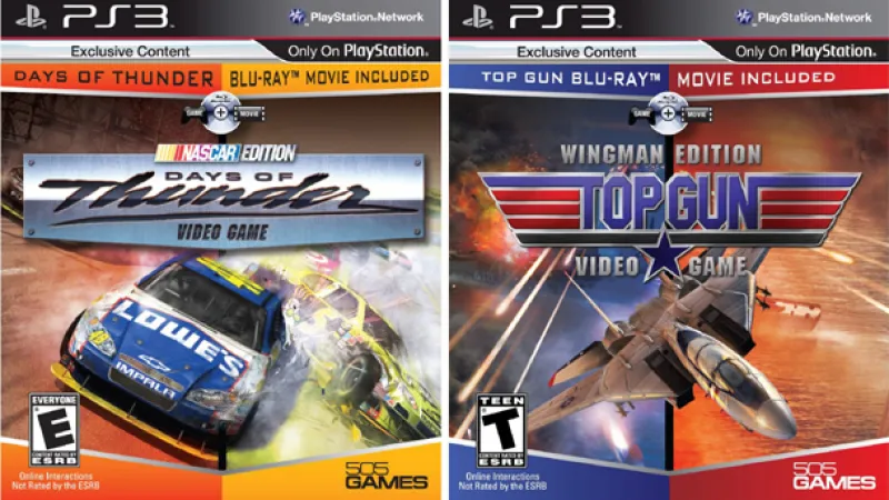 Top Gun & Days of Thunder Movie/Game Hybrid Hits PS3 - Game Informer