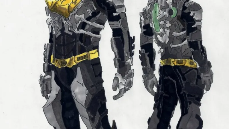 What Would Batman Look Like In Dead Space? - Game Informer